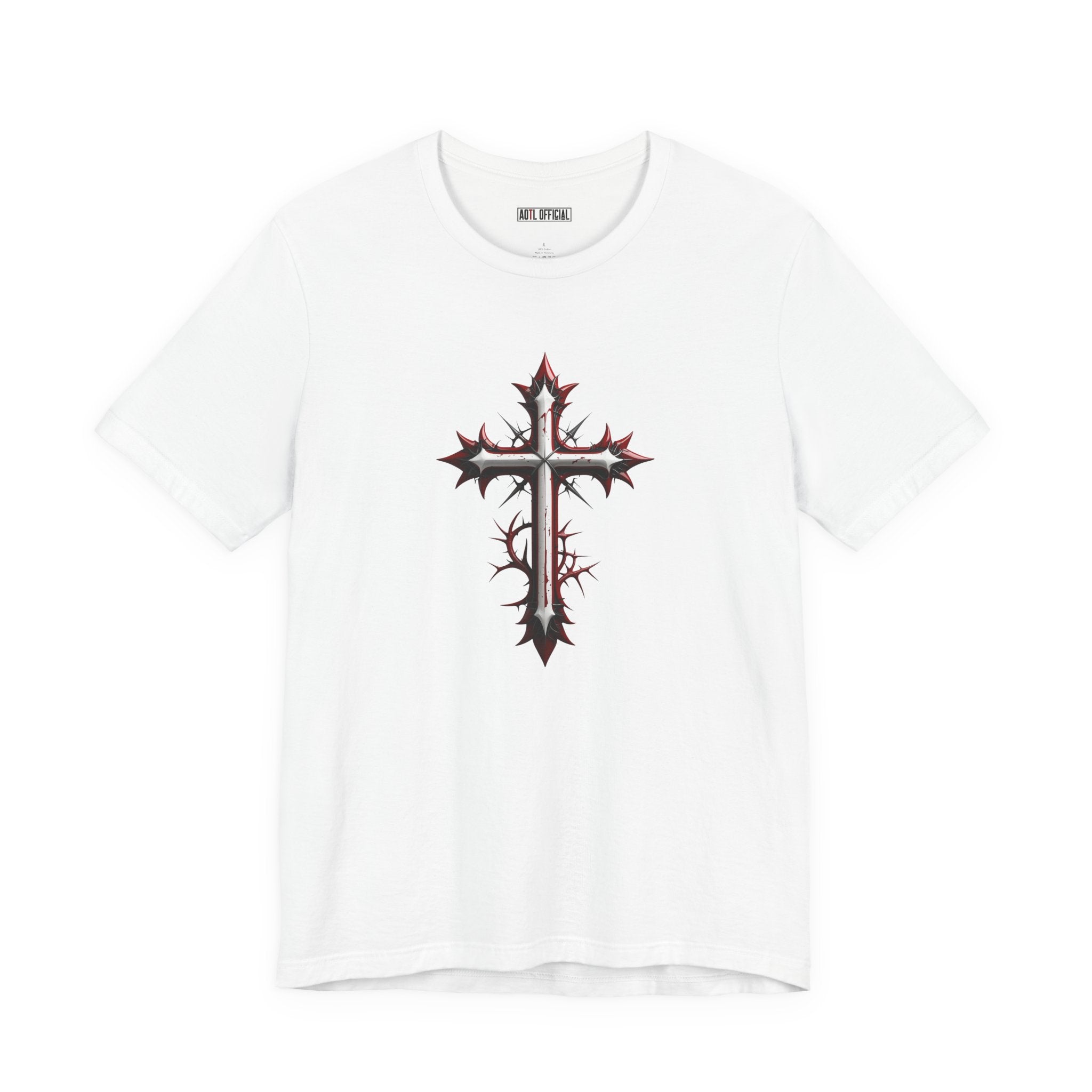 Sacrificial Redemption Edgy Christian Unisex Short Sleeve Tee – AOTL ...