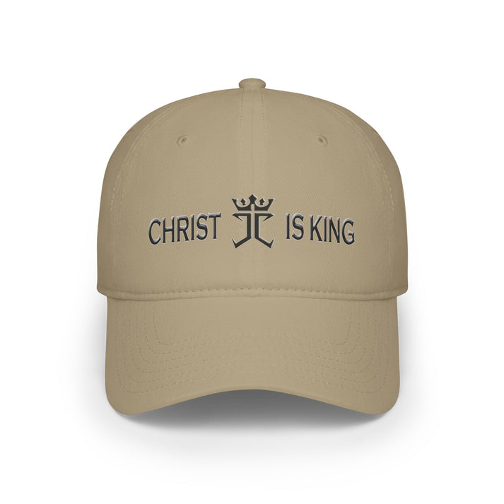 Christ is King Christian Baseball Cap – AOTL Official